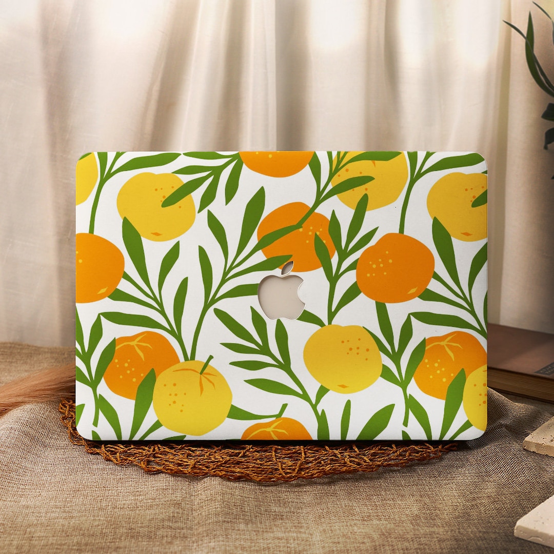 Tangerine Pattern MacBook Case for MacBook Pro 16 15 Air 15 14 13 11 ...