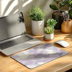 Custom Purple Butterfly Mouse Pad, Laptop Mouse Pad, WFH Mouse Pads ...