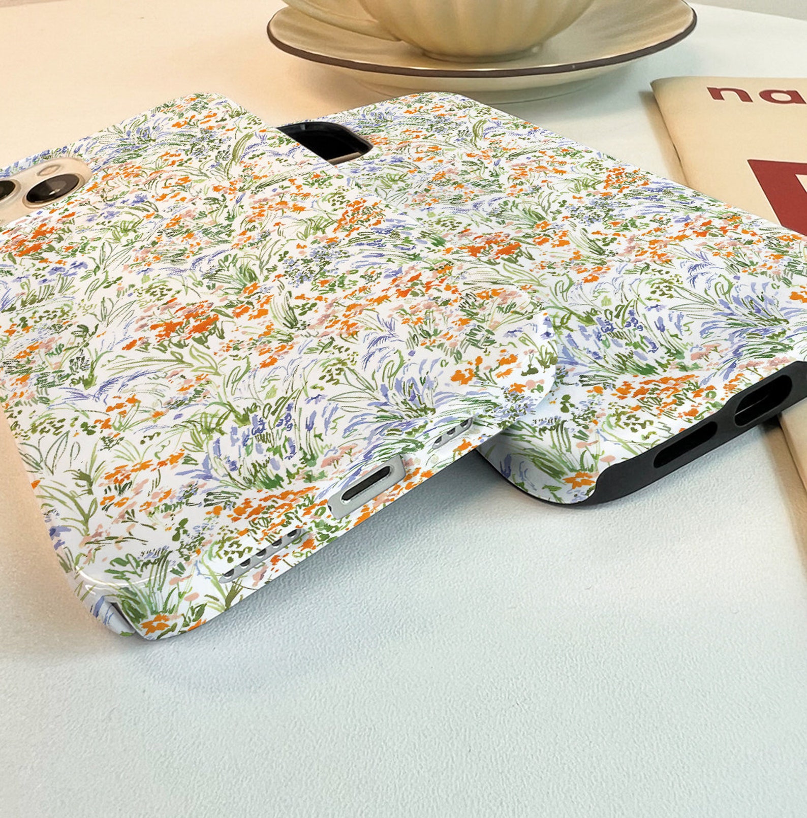 Flower Clusters Case for iPhone 15 14 13 12 11, iPhone 14 13 12 11 Pro ...