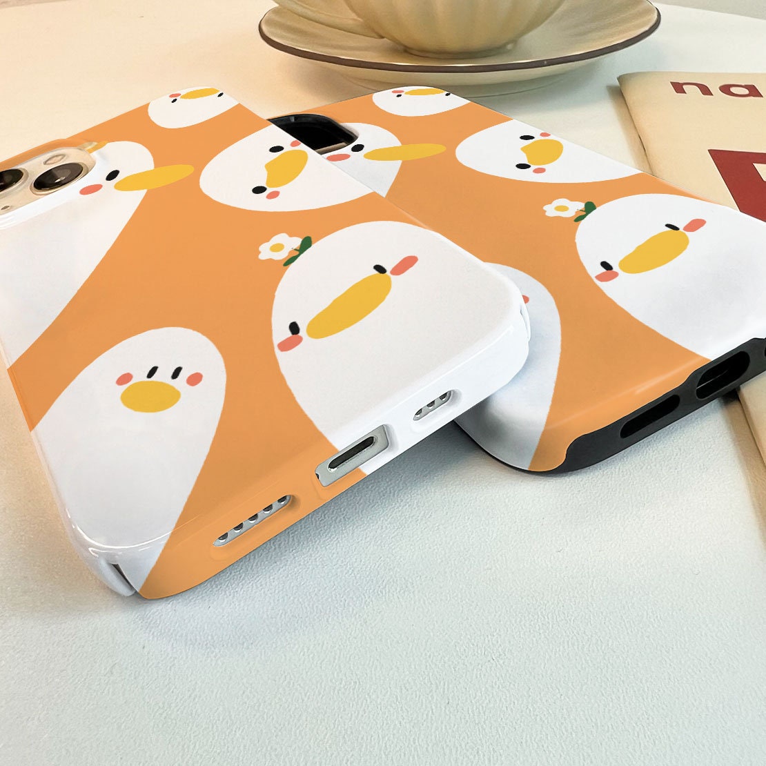 Cute Little White Duck iPhone Case sold by Camila Moreira | SKU ...