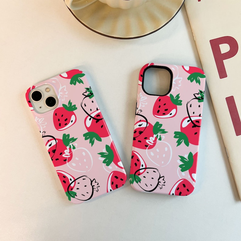 IPhone 15 14 Case Cute Strawberry iPhone Case for Iphone13 12 Mini Case ...
