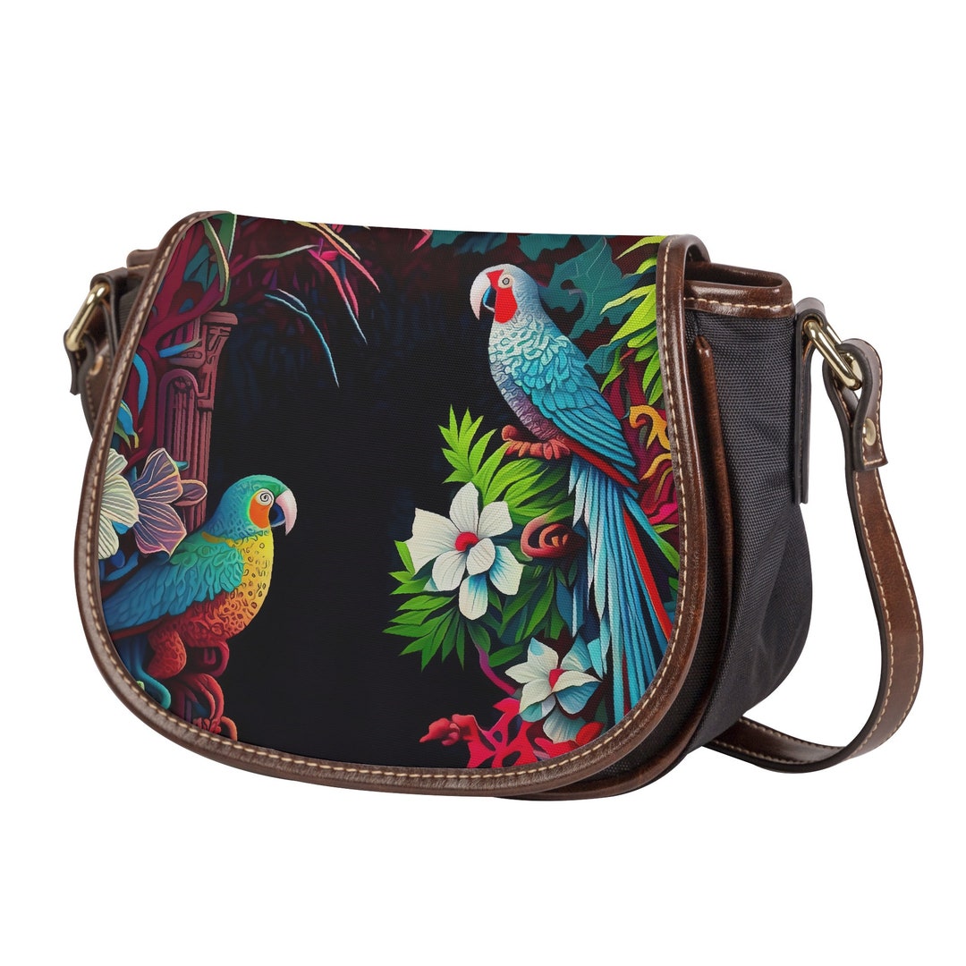 Parrots Collection Handbag - Etsy