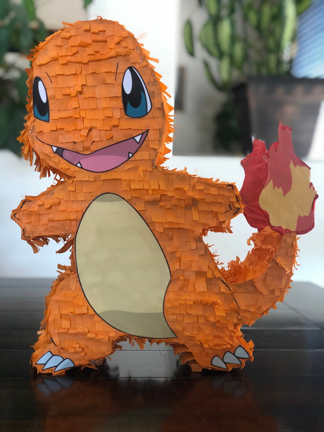 Pokemon Charmander Handmade Pinata Medium 18" | Birthday Party Piñata ...