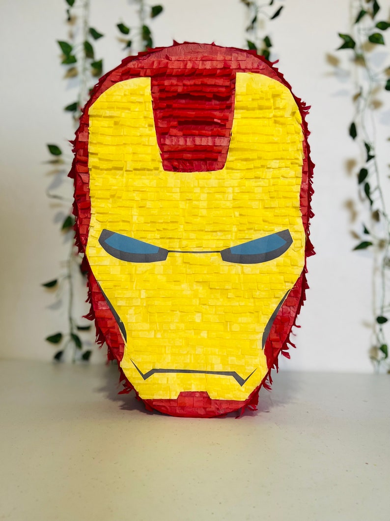 Iron Man Handmade Pinata Medium 18 Birthday Party - Etsy