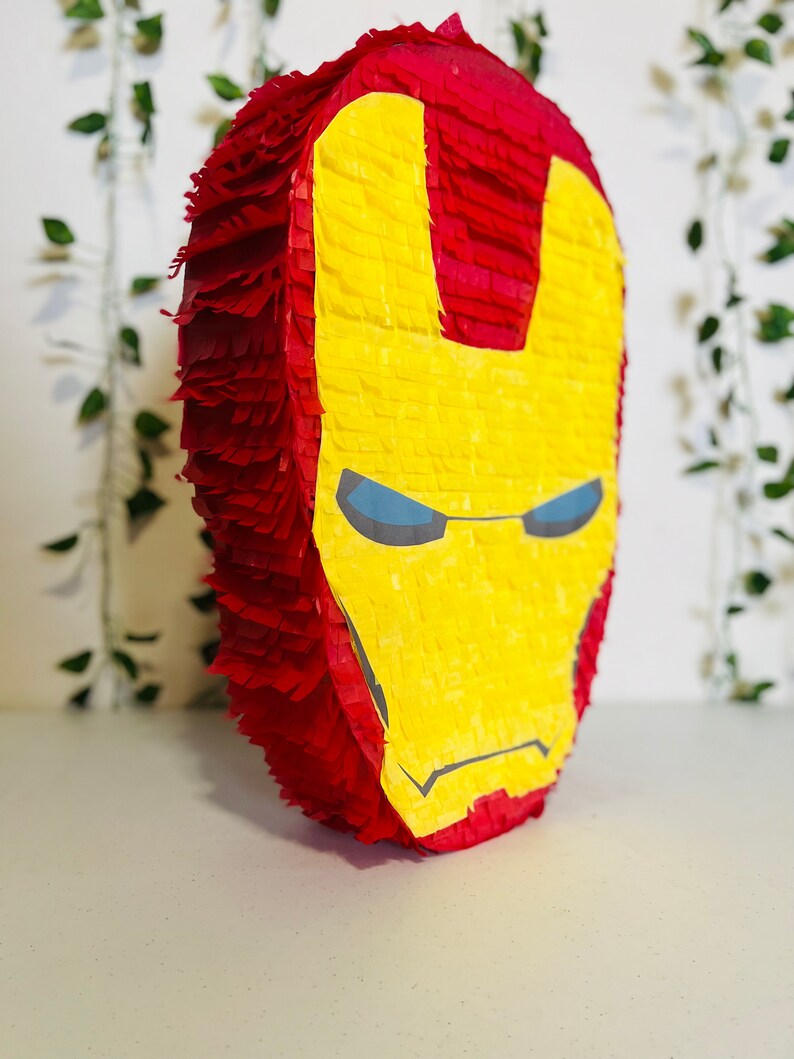 Iron Man Handmade Pinata Medium 18 Birthday Party - Etsy