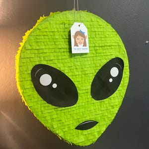 Alien Outer Space Handmade Pinata | Birthday Party Piñata Decor - Etsy