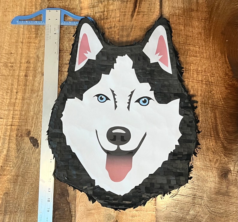 Animal Husky Pomsky Wolf Dog Breed Handmade Pinata Medium - Etsy