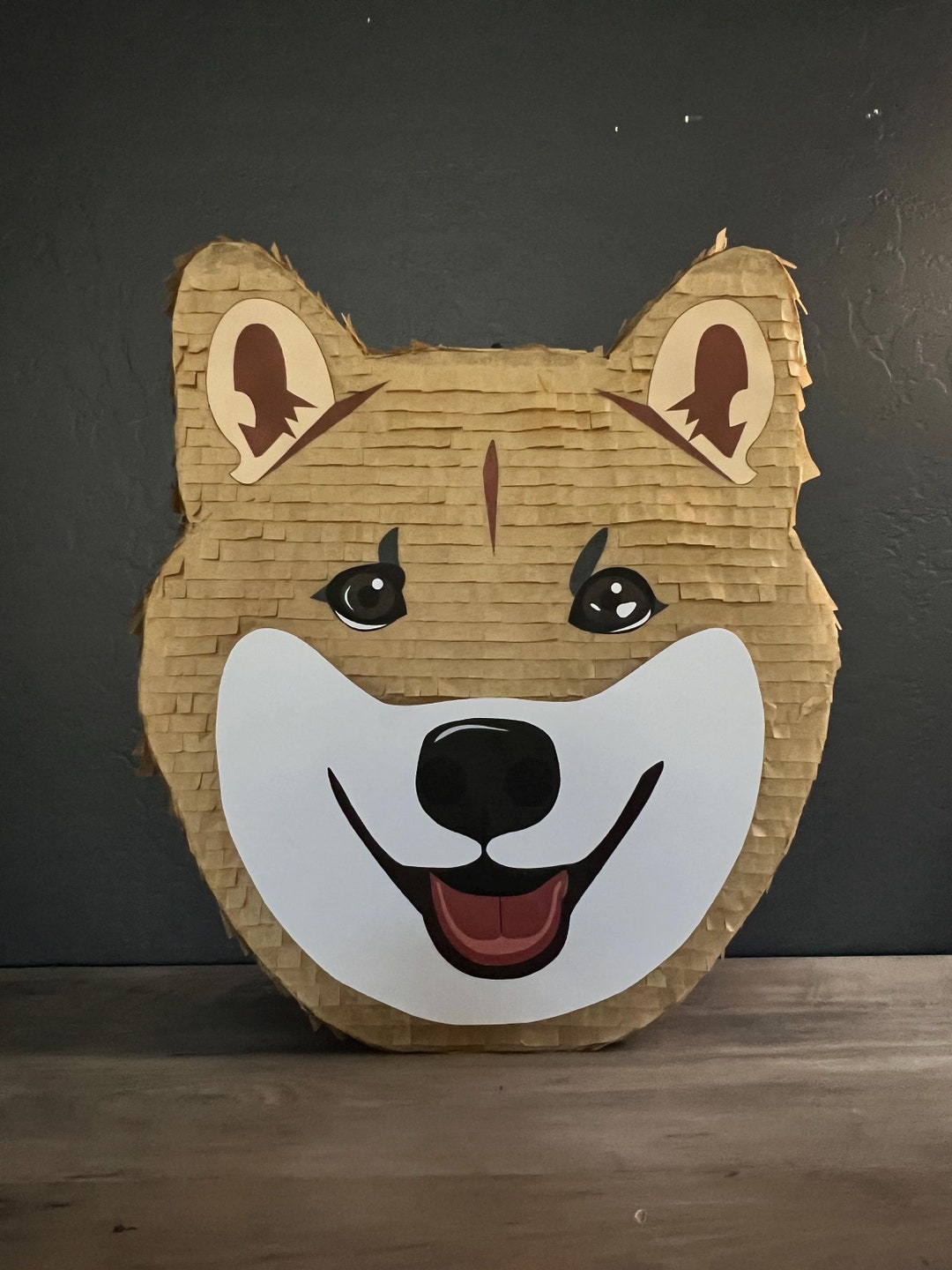 Animal Shiba Inu Dog Breed Handmade Pinata | Birthday Party Piñata ...
