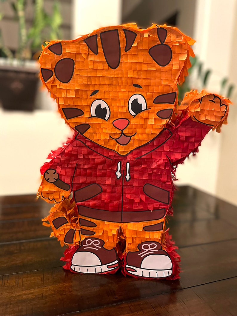 Daniel Tiger Handmade Pinata Medium 18 Birthday Party - Etsy