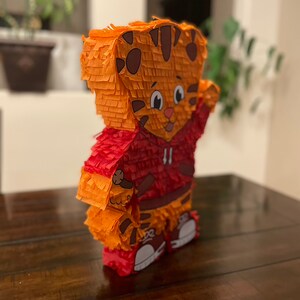 Daniel Tiger Handmade Pinata Medium 18" | Birthday Party Piñata Decor ...