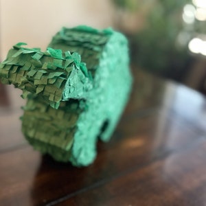 Green Leaf Plant Handmade Pinata Mini 7" | Birthday Party Piñata Decor ...