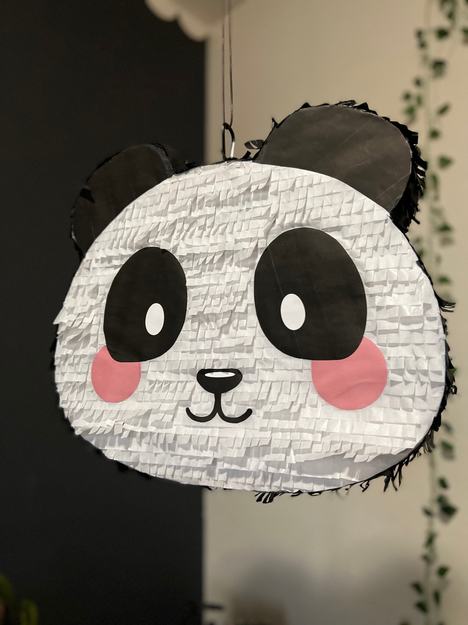 Animal Panda Bear Animal Handmade Pinata | Birthday Party Piñata Decor ...