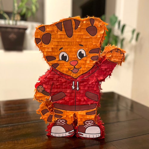 Daniel Tiger Handmade Pinata Medium 18 Birthday Party - Etsy