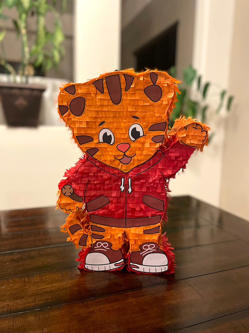 Daniel Tiger Handmade Pinata Medium 18 Birthday Party - Etsy