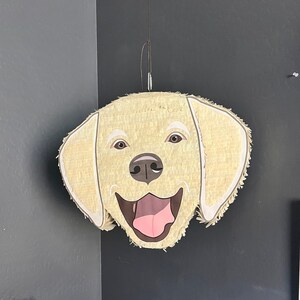 Animal Golden Retriever Dog Breed Handmade Pinata | Birthday Party ...