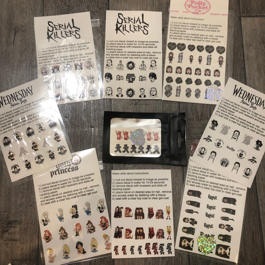 Gothic Horror Serial Killer, Princess , Adams Family , Dolls Waterslide ...