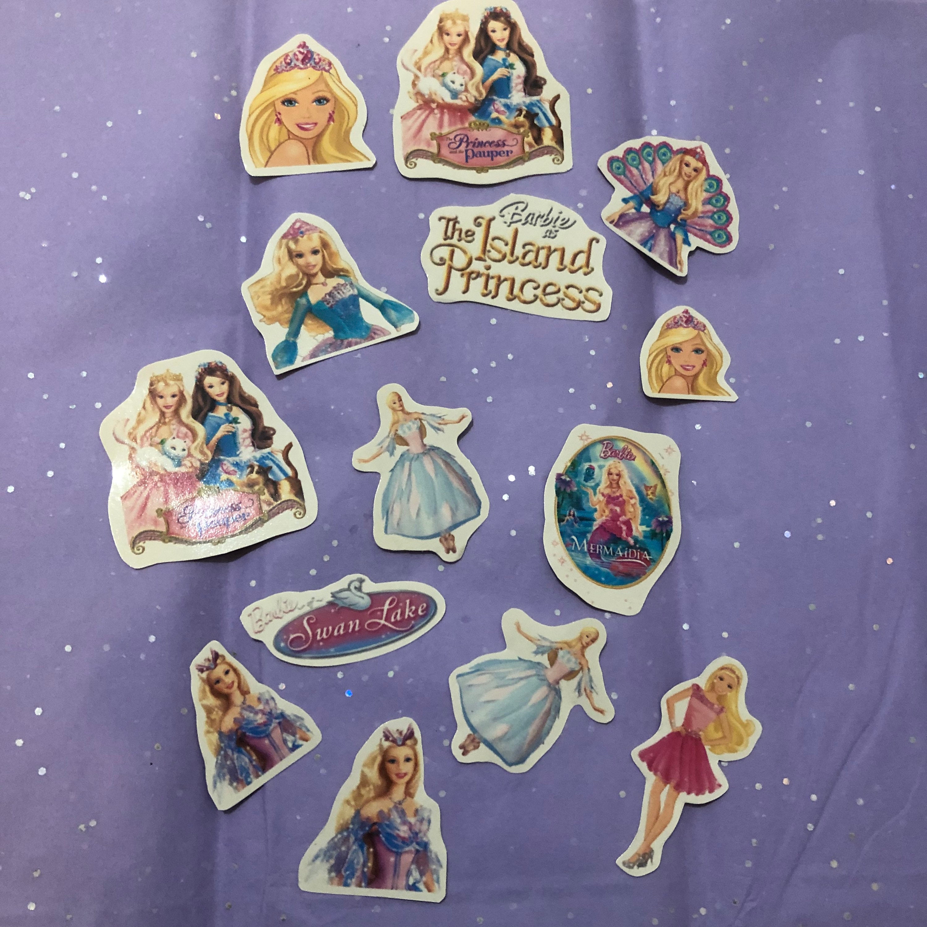 Barbie Party Sticker - Etsy UK