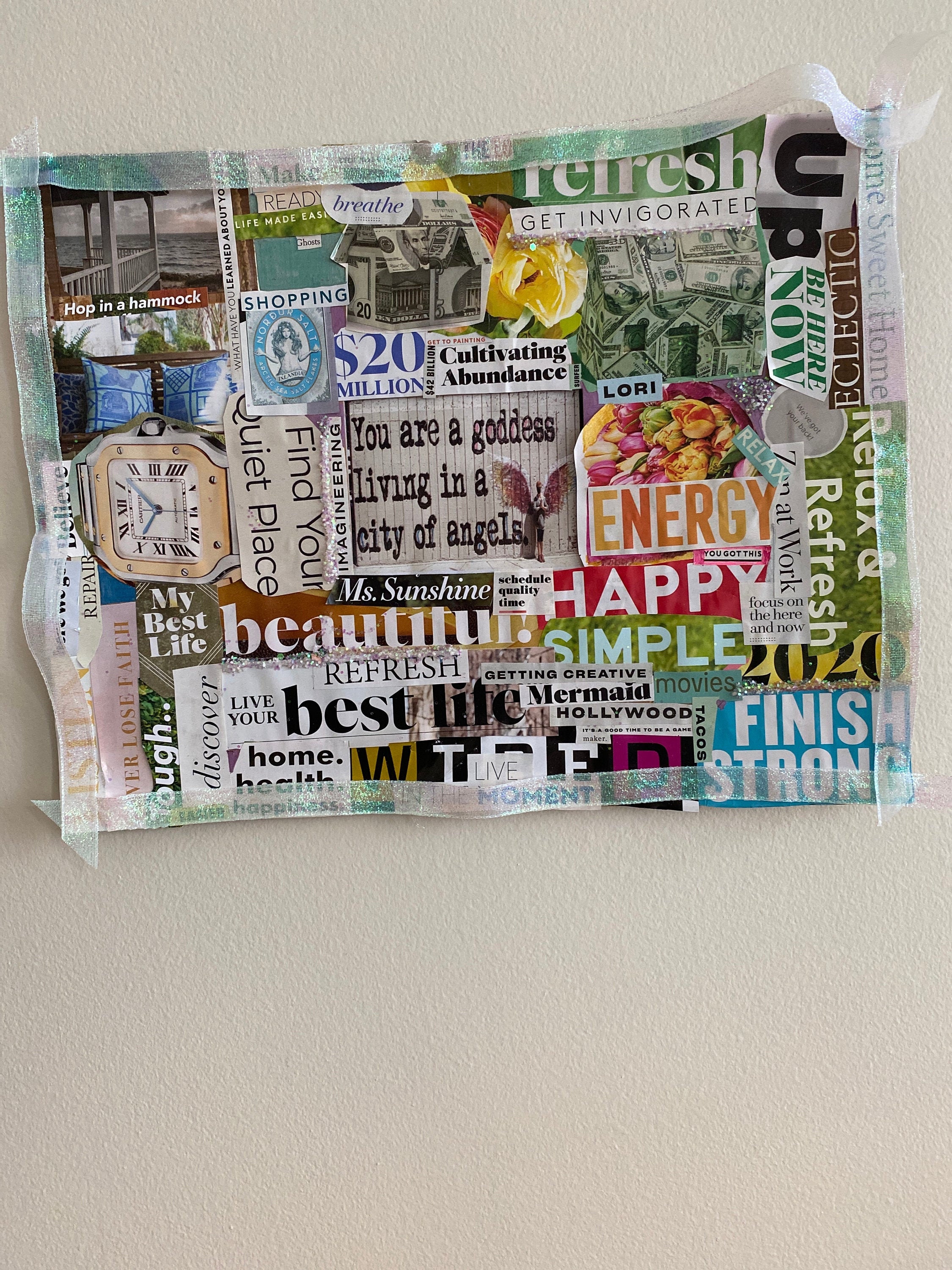 Custom Vision Board | Etsy