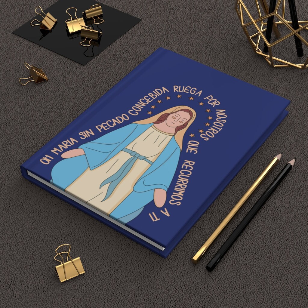 Catholic Notebook of Our Lady of Miraculous Medal - Etsy