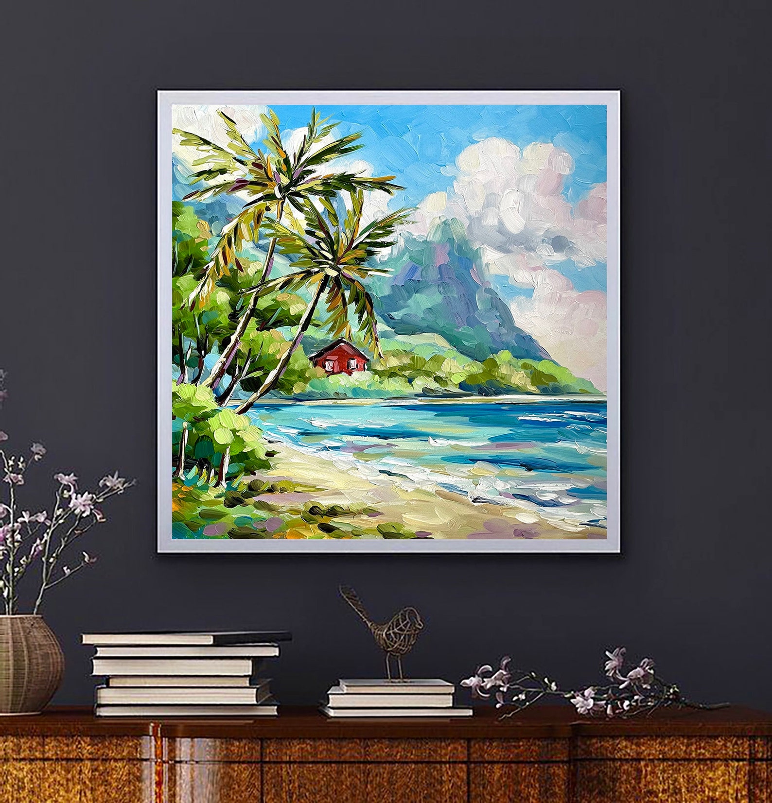 Kauai Painting Hawaii Wall Art Print From Original Oil Painting ...