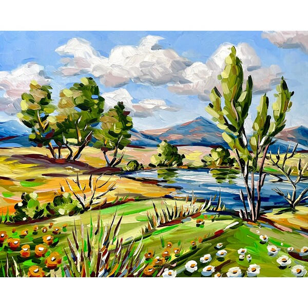 Texas Landscape - Etsy