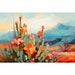 Arizona Mountains Landscape Print Piestewa Peak Poster Panoramic Wall ...