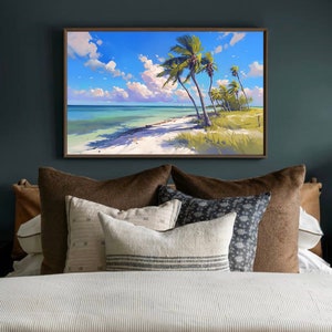 Florida Painting Key Biscayne National Park Florida Art Print Miami ...