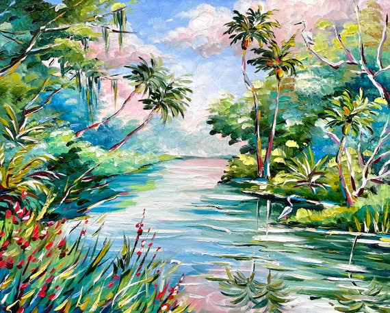 Artists Oil Paintings Of Florida