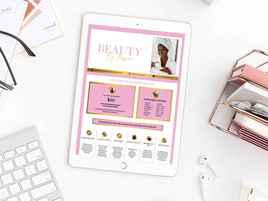 Acuity Template Acuity Design Booking Template DIY Acuity Etsy Acuity Template Acuity Design Booking Template DIY Acuity Etsy