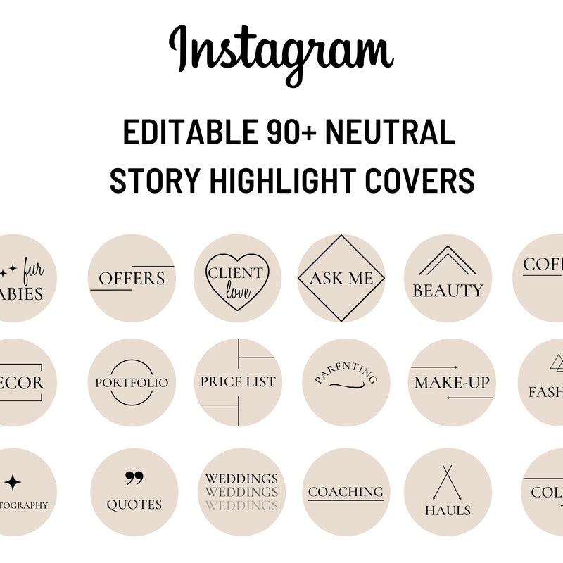 Neutral Highlights - Etsy
