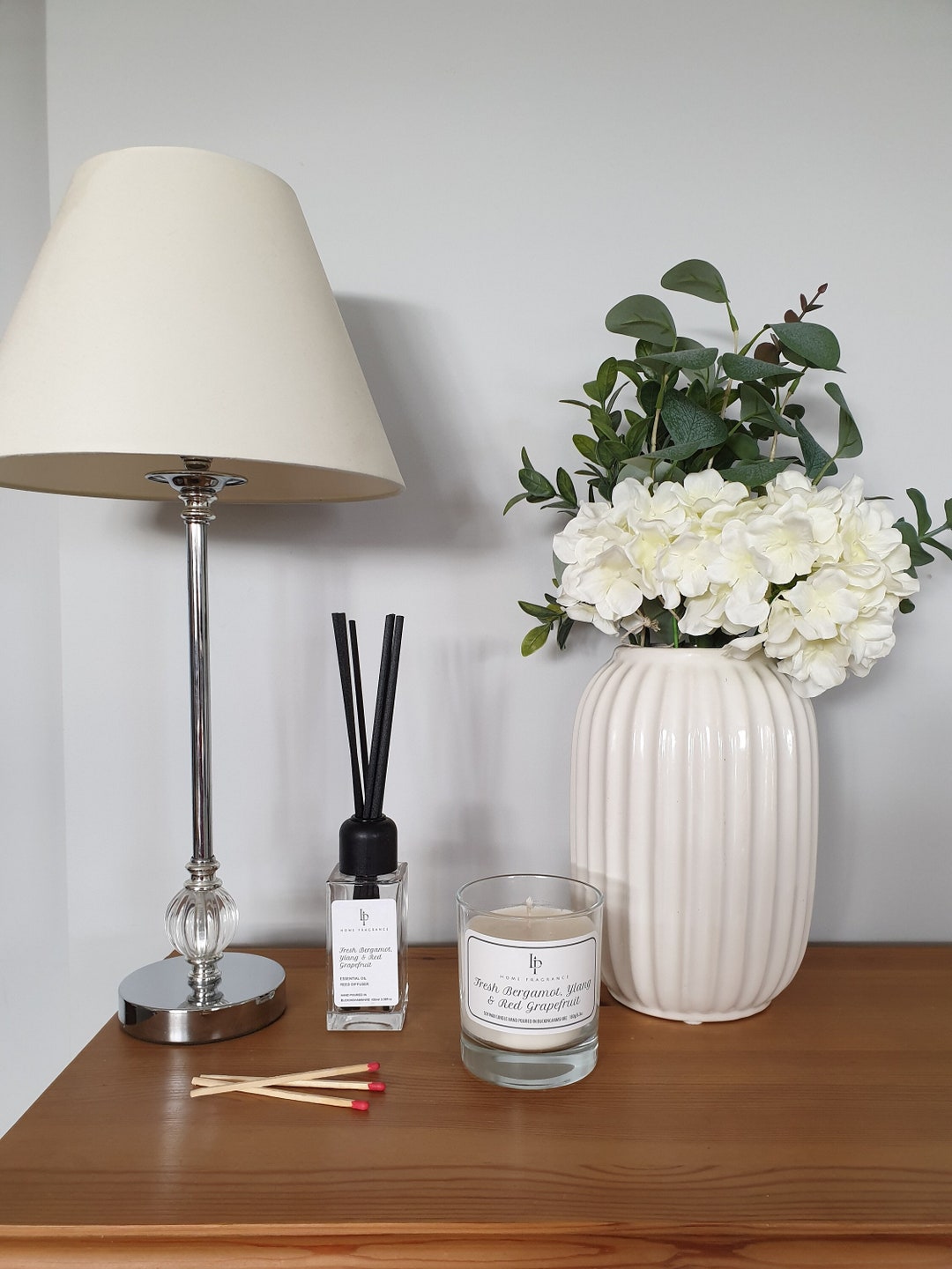 Fresh Fig and Green Apple - Essential Oil Reed Diffuser 100ml Hand ...