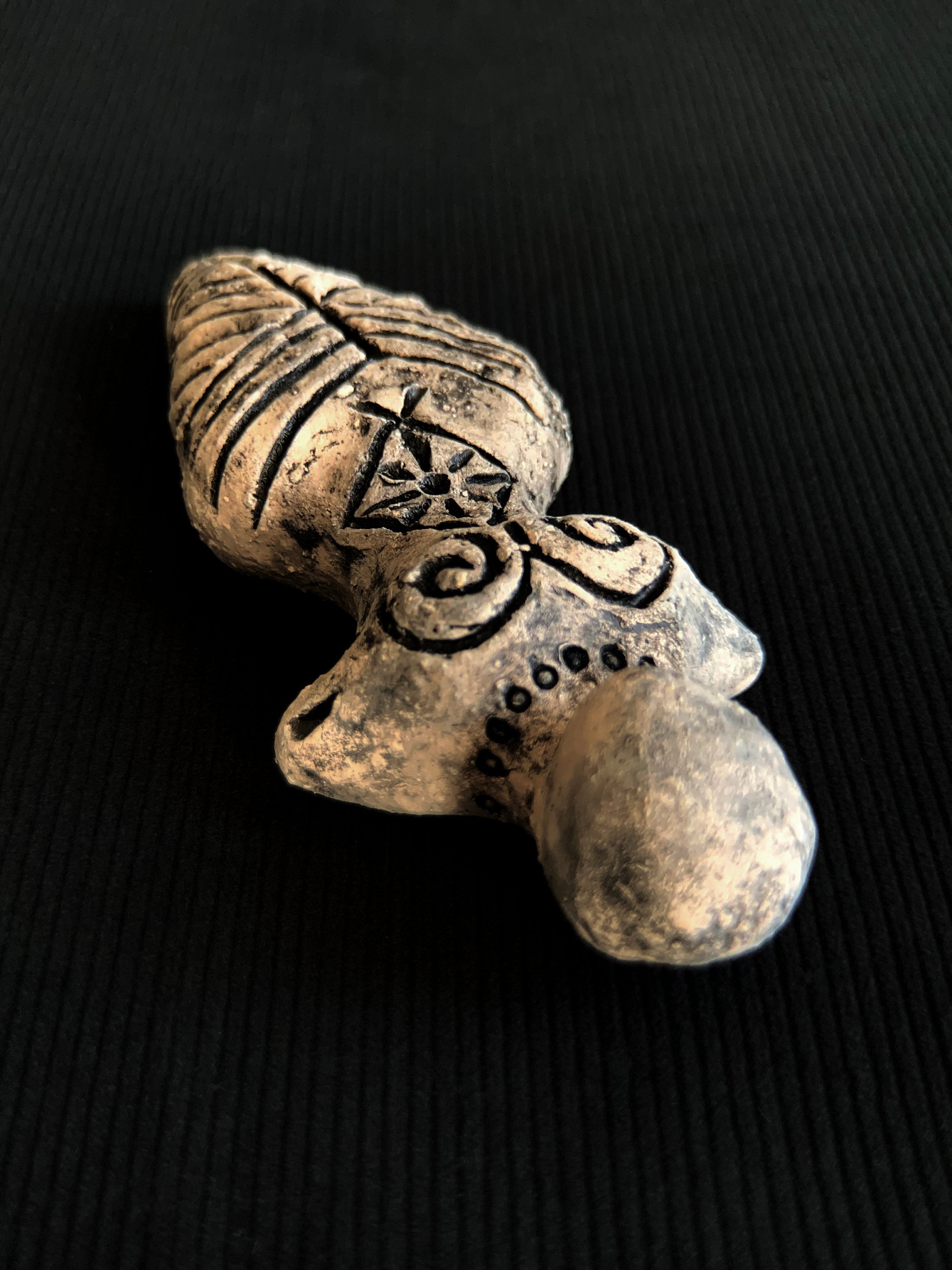 Ceramic Figurine of the Amulet of Fertility of the Female Goddess of ...