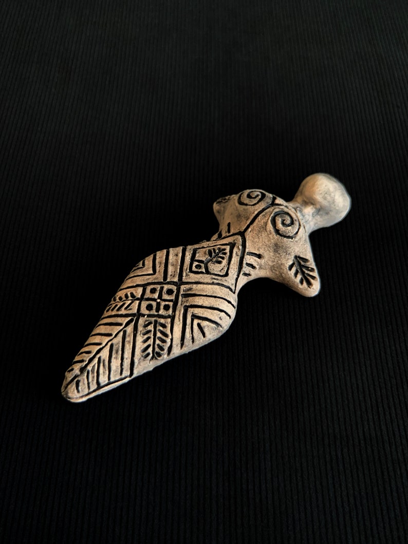 A Clay Figurine-amulet of the Goddess of Fertility From the Trypillian ...