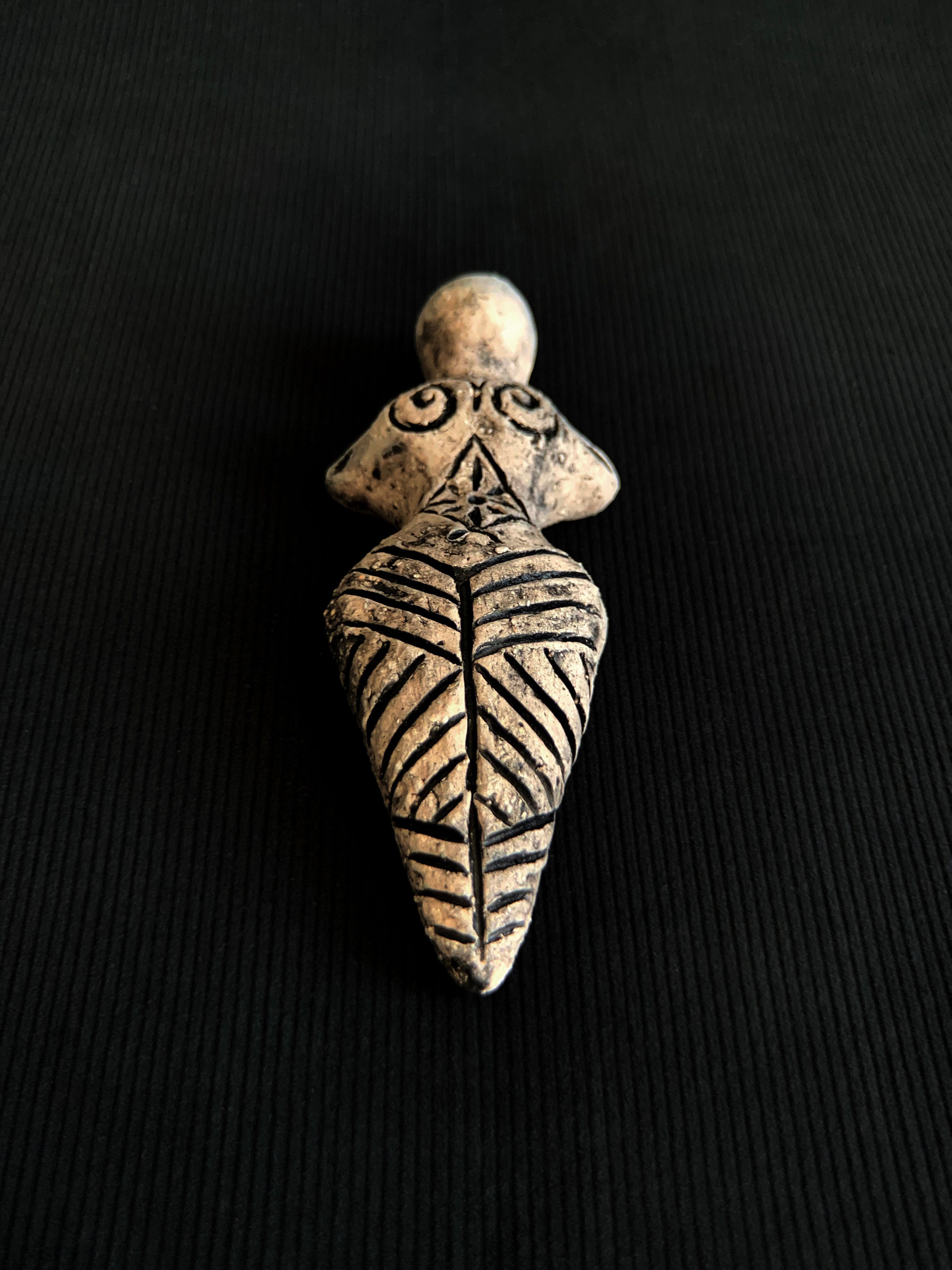 Ceramic Figurine of the Amulet of Fertility of the Female Goddess of ...