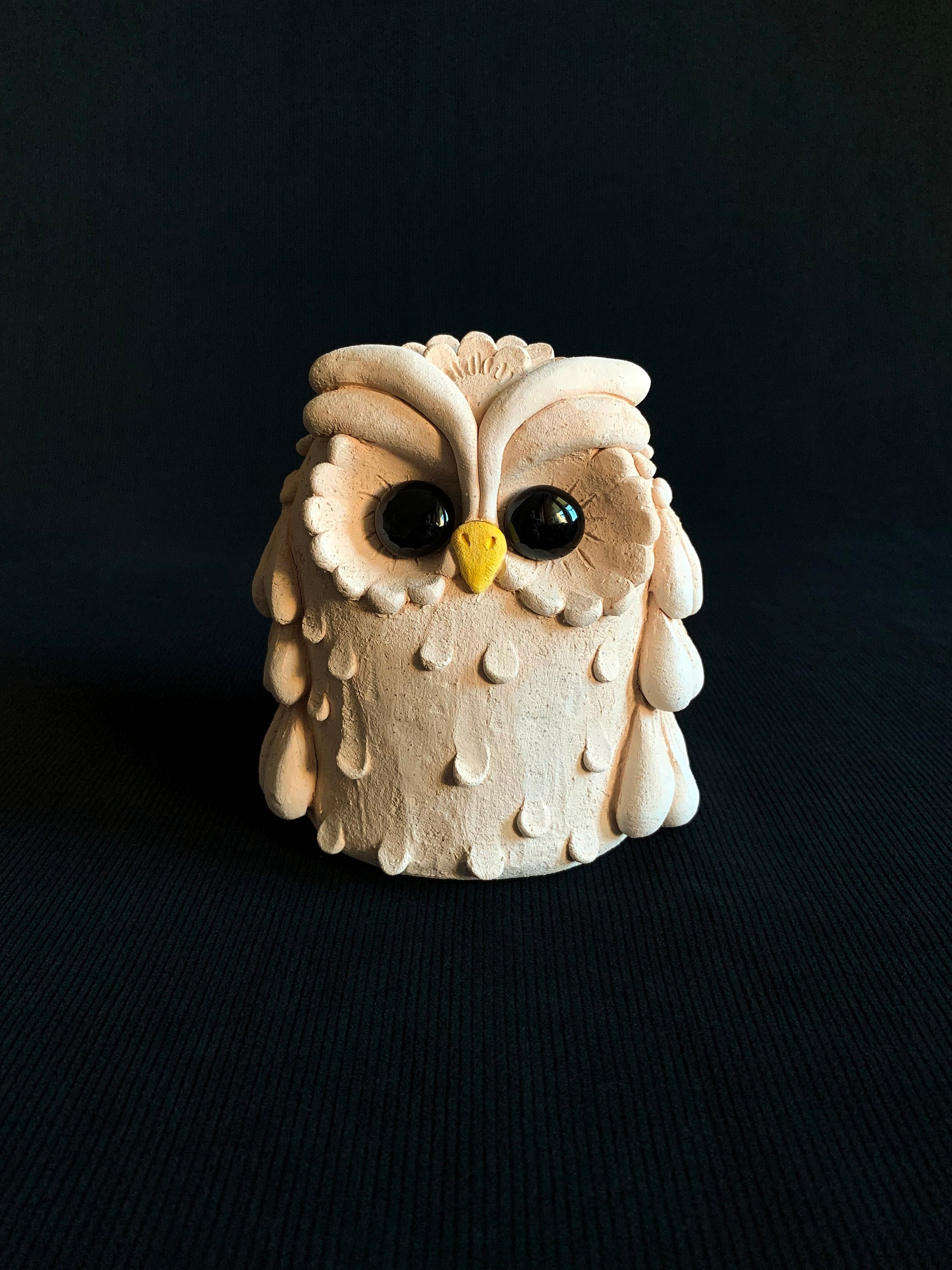 Owl Ceramic, Sculpture of an Owl, A Symbol of Wisdom, Beautiful ...
