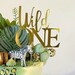 Wild One Safari Inspired Cake Topper - Etsy