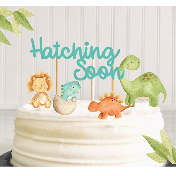 Baby Shower Cake Dinosaur - Etsy