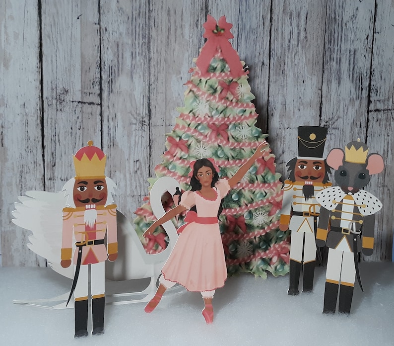 Christmas Nutcracker Ballet Cake Topper Ballet Dance Varied | Etsy