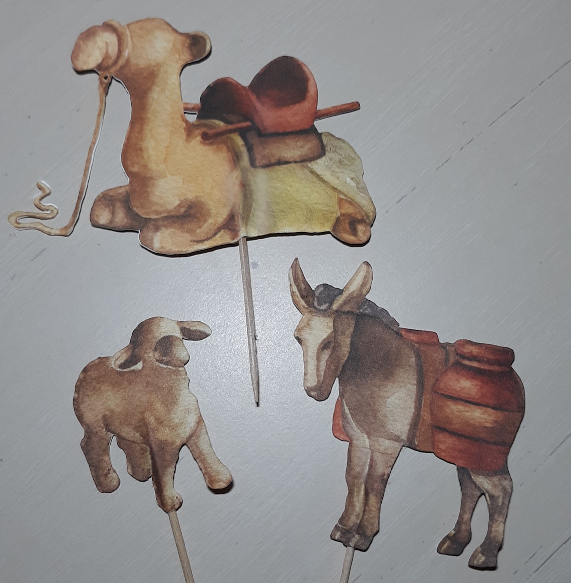 Nativity Cake Topper - Etsy