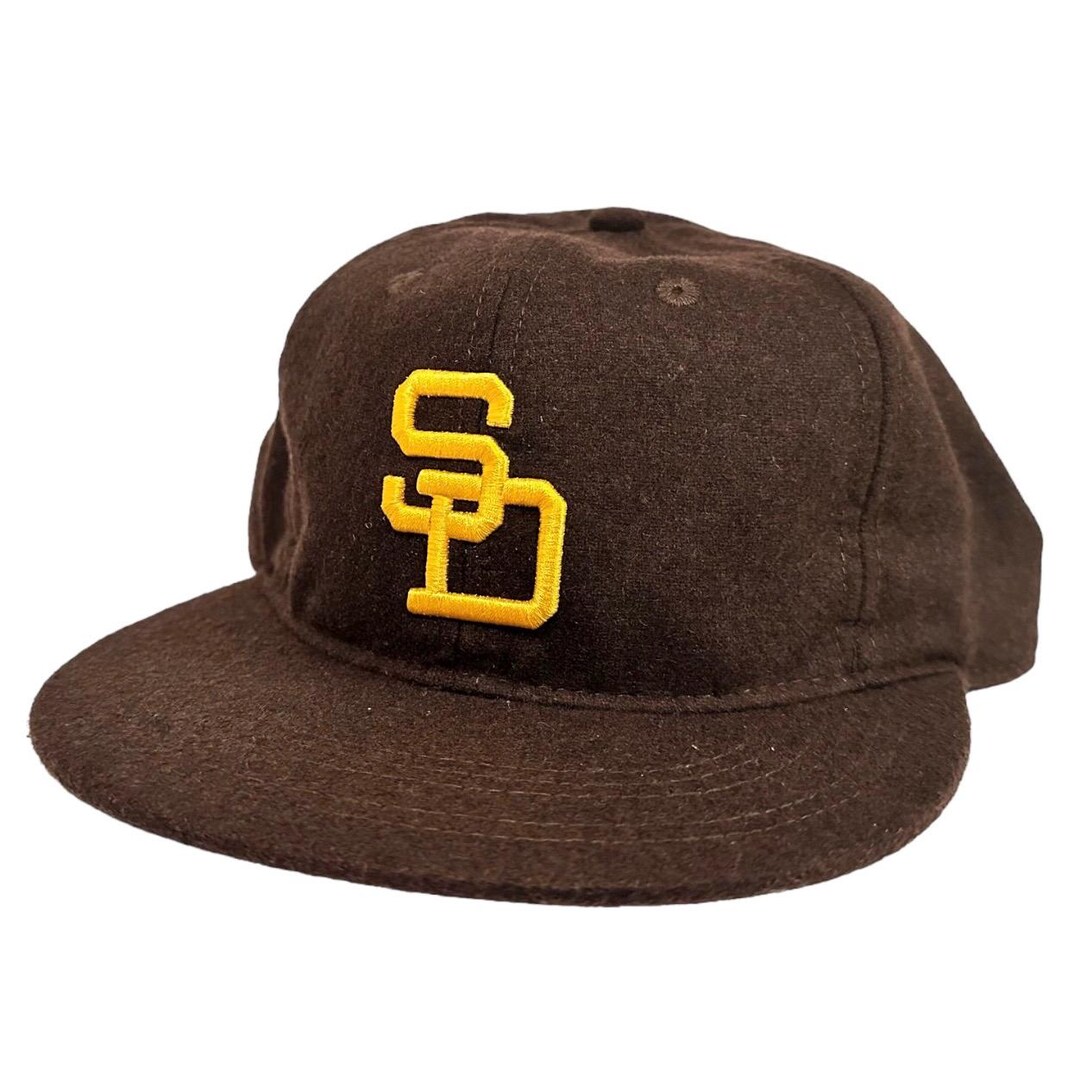 Vintage Fit Wool Flannel Baseball Hat San Diego - Etsy