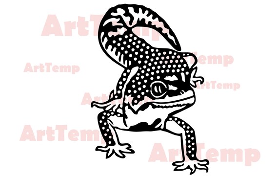 Gecko Svg reptiles svg for cricut dxf for laser cnc plasma | Etsy