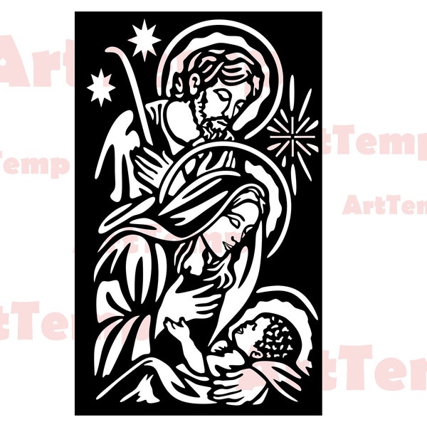 Jesus Mary Joseph - Etsy