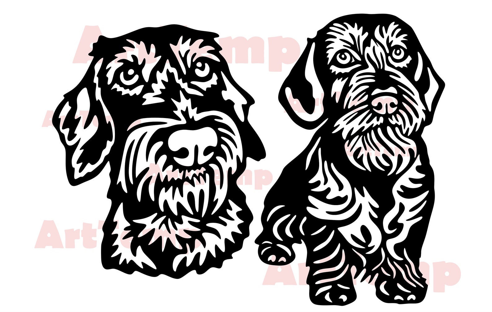 Dachshund SVG Dog Dxf Cut File Pet Svg for Cricut Dxf for - Etsy
