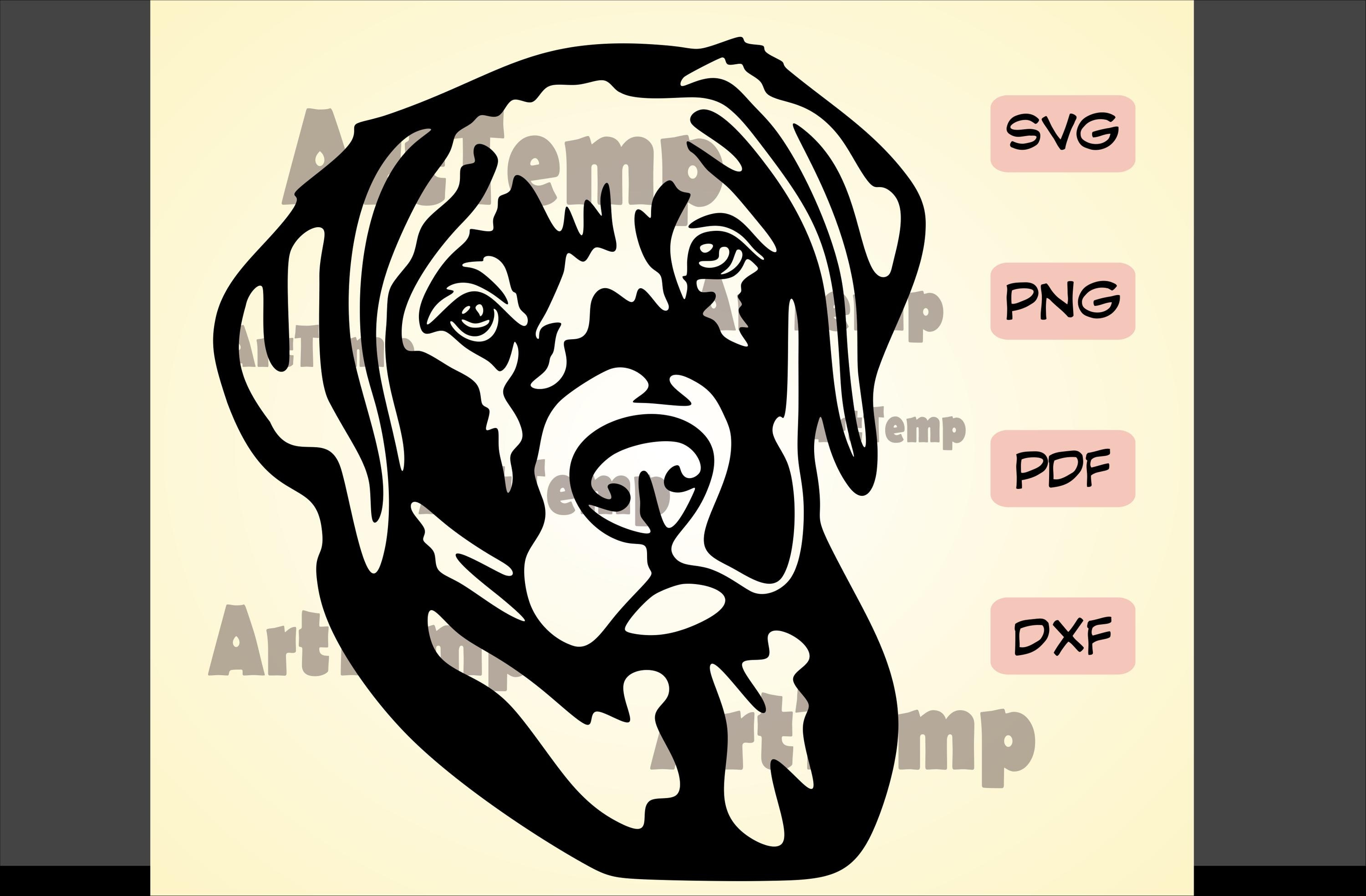 Labrador SVG: Dog Cut File for Cricut, Vinyl, Laser CNC (digital Files ...