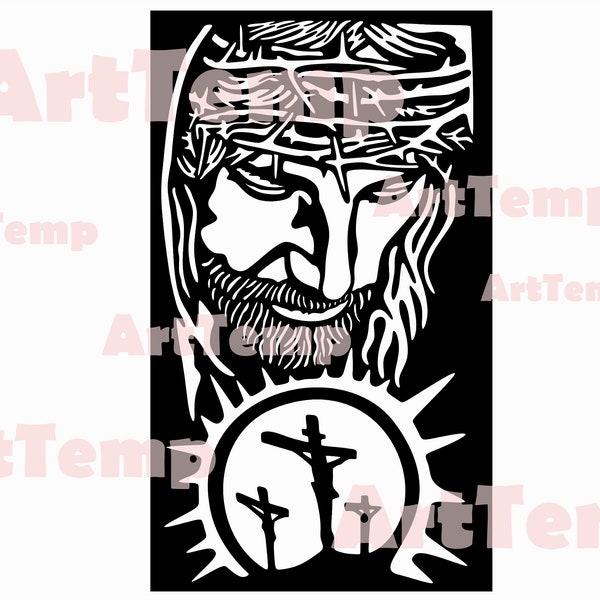 Laser Cut Files Crucifixion - Etsy