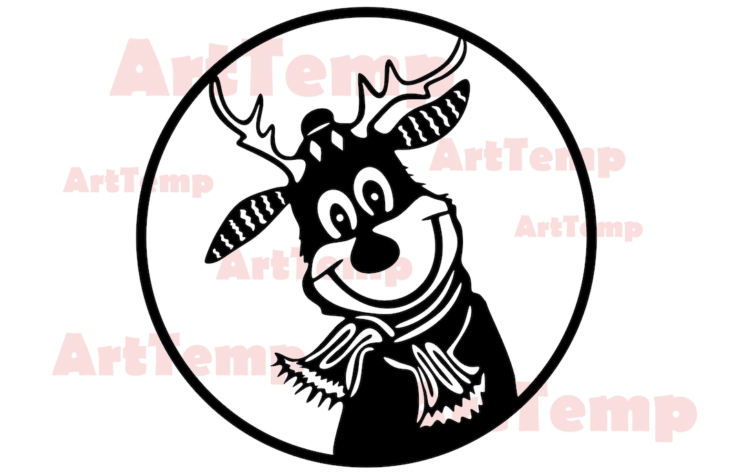 Christmas Reindeer Svg, Svg for Cricut, Dxf for Laser Cnc, Plasma ...