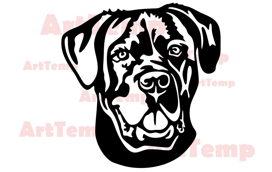 Cane Corso SVG, Dog Dxf Cut File, Pet for Cricut, Dxf for Laser Cnc ...