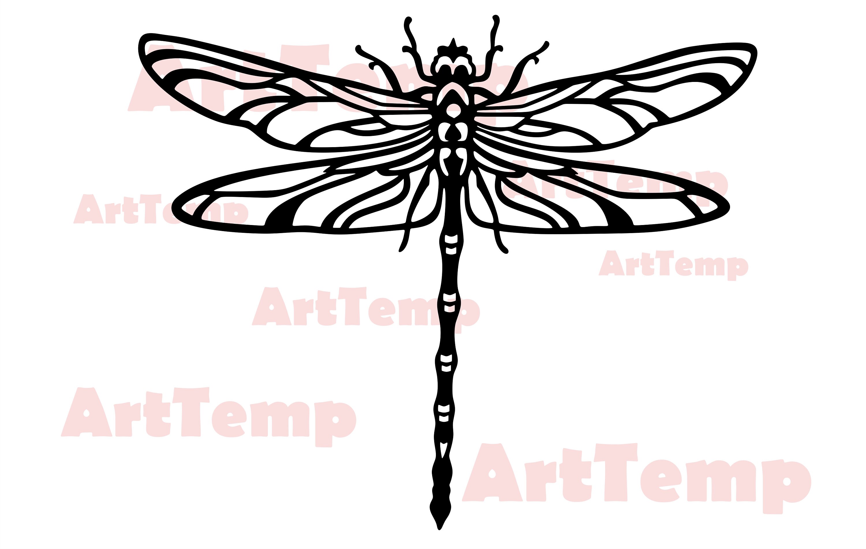 Dragonfly SVG Cut File Dragonfly Clipart Dragonfly Vector - Etsy Australia