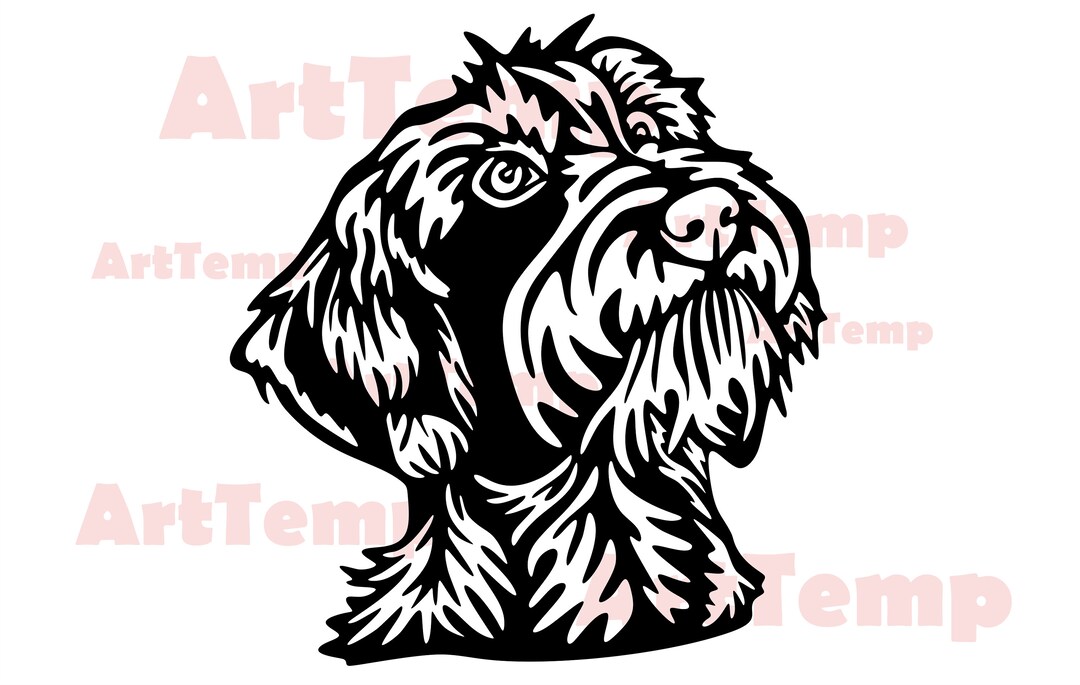 Terrier Dog Svg, Dog Dxf Cut File, Pet Svg for Cricut, Dxf for Laser ...