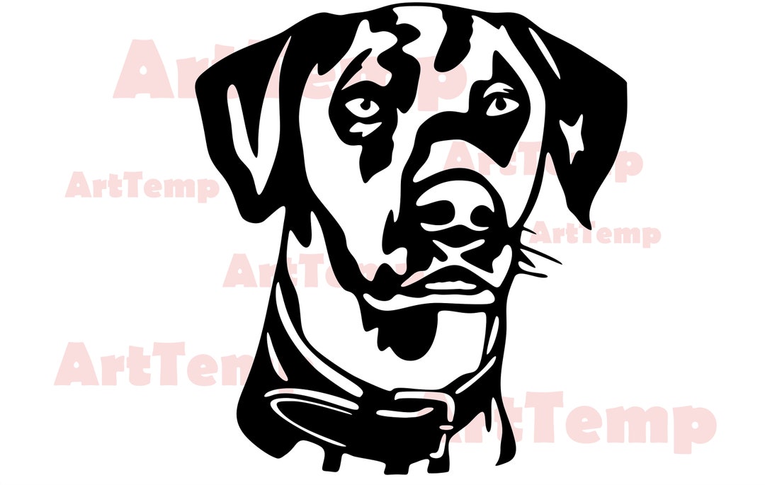 Dalmatian SVG, Dog Dxf Cut File, Pet Svg for Cricut, Dxf for Laser Cnc ...